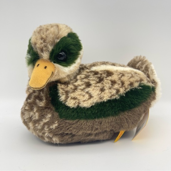 steiff | Toys | Vintage Steiff Pilla Mallard Duck Squeaker Stuffed ...